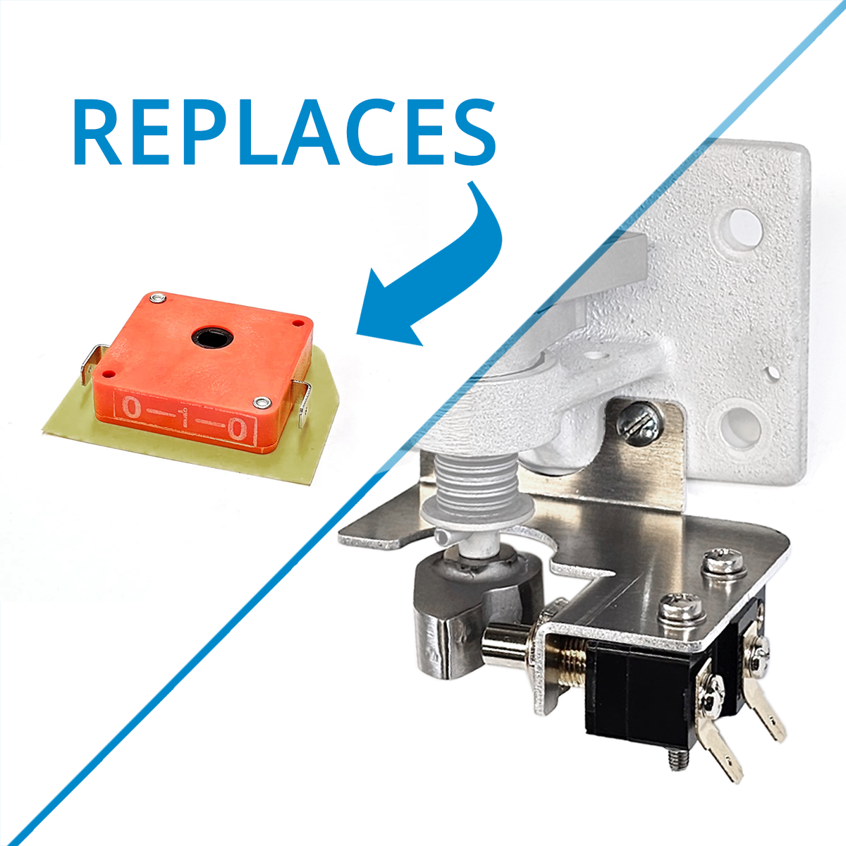 Safety Interlock Switch & Bracket Kit for Hobart HCM-450 / 300 – JPM Parts - Restaurant ...